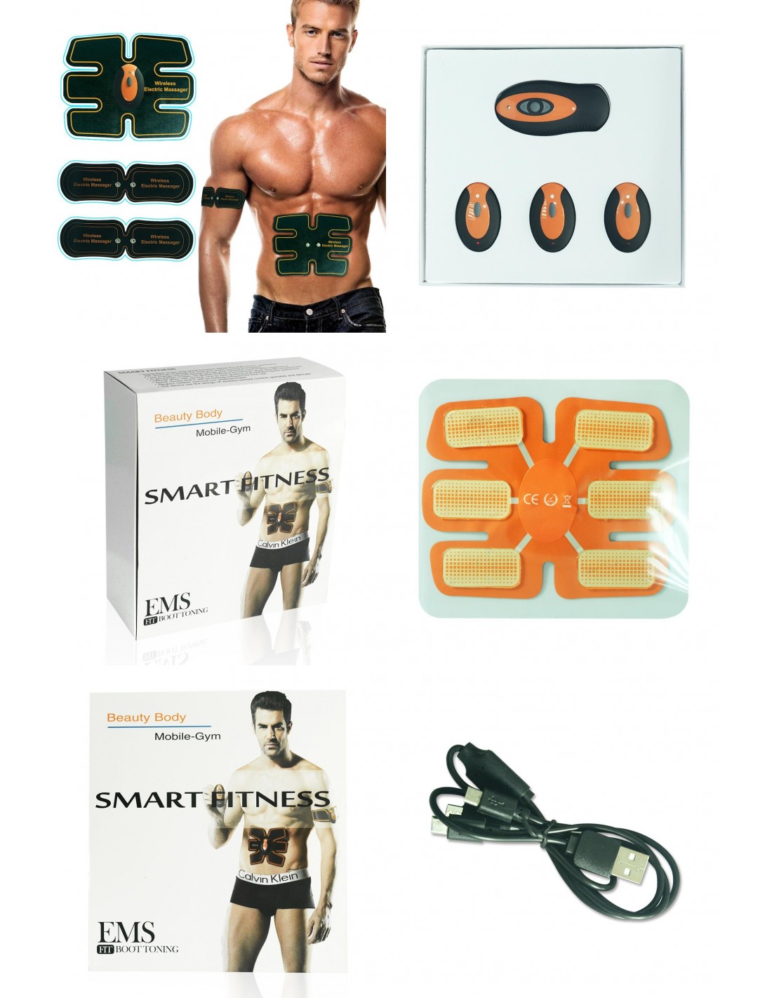 SIXPAD EMS FIT BOOT TONING COMPLETO | ELETROESTIMULADORES